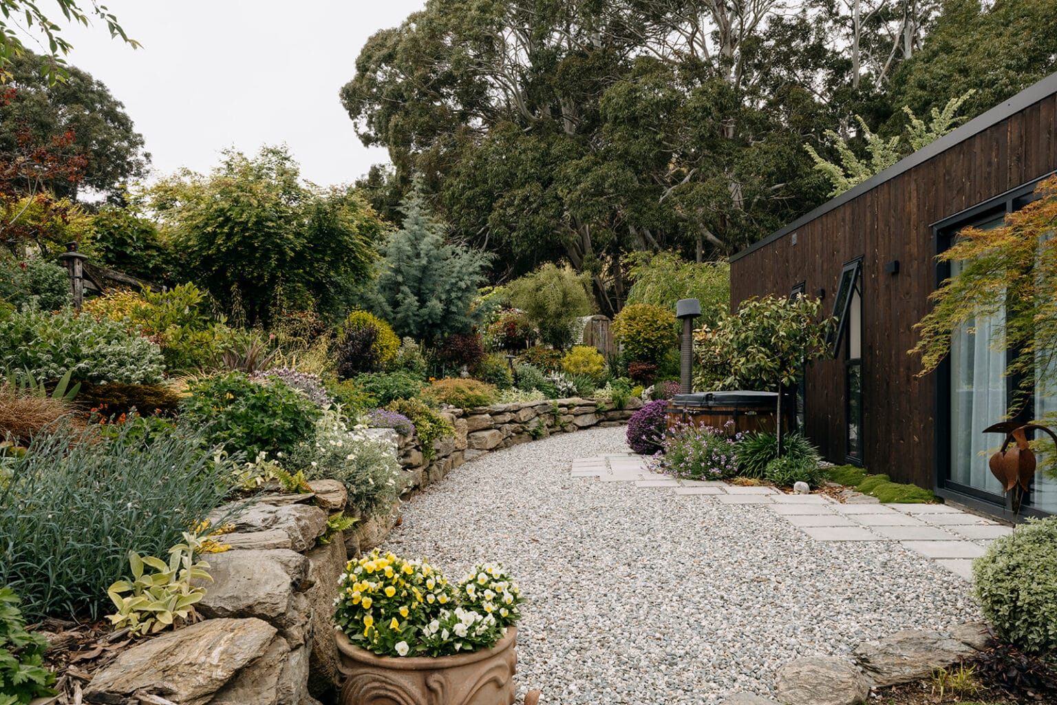 Textured fields | Layers of colour beneath the gums | Sage Journal
