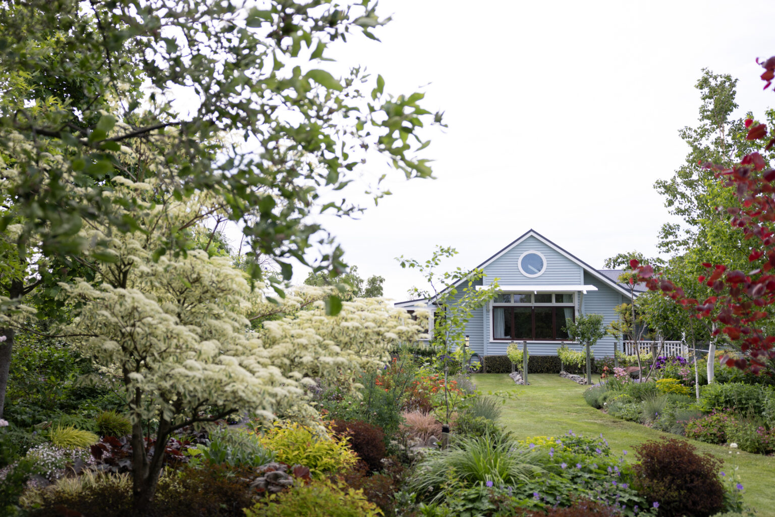 A painter’s palette | A garden of gentle colour at The Blue House ...